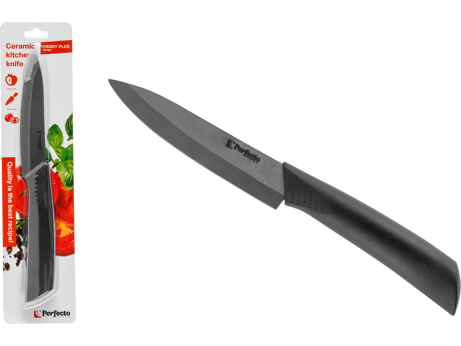 Нож кухонный PERFECTO LINEA Handy Plus керамический 21-005401
