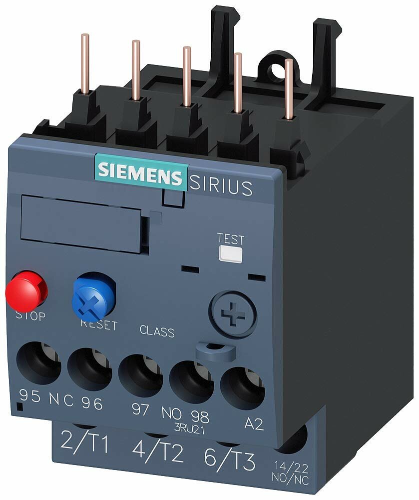Реле перегрузки Siemens 3RU2116-1EB0 2,8–4,0 А 4011209781634