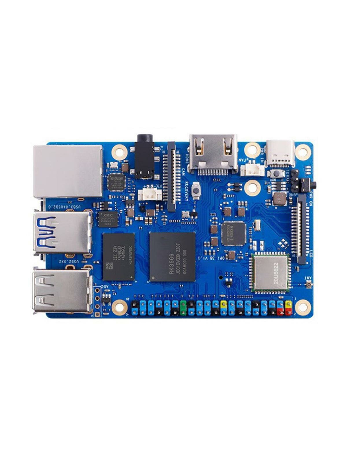 RK3566 Quadcores 64bit Processor WIFI5 Control Board for Orange pi 3b Development Board 4Gb/8Gb