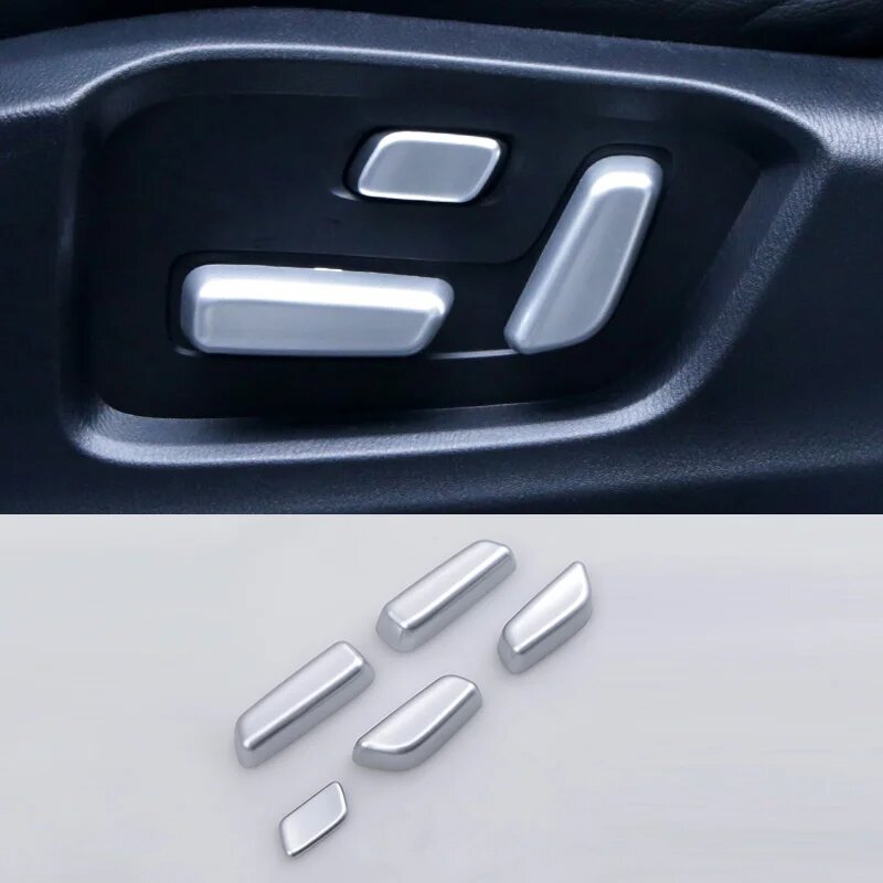 Накладка кнопки регулировки сиденья Mazda CX-5, Silvery