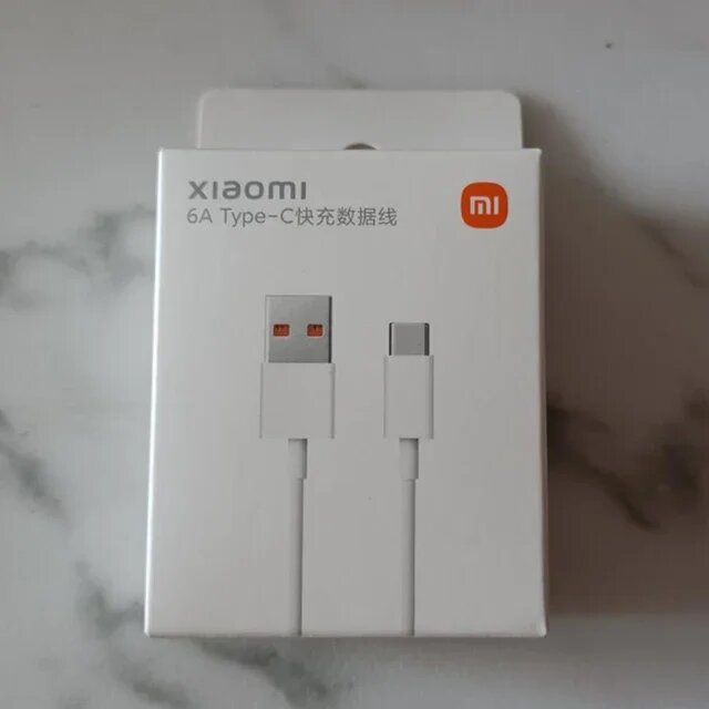Xiaomi 6A Type-C кабель для быстрой зарядки 6A Type-C