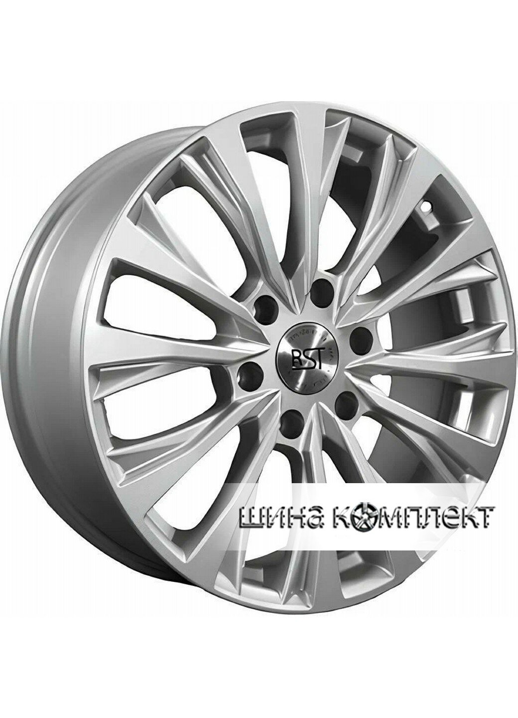 Колесный диск RST R109 7,5x19 6x139,7 ET25 106,1 Silver литой для автомобиля