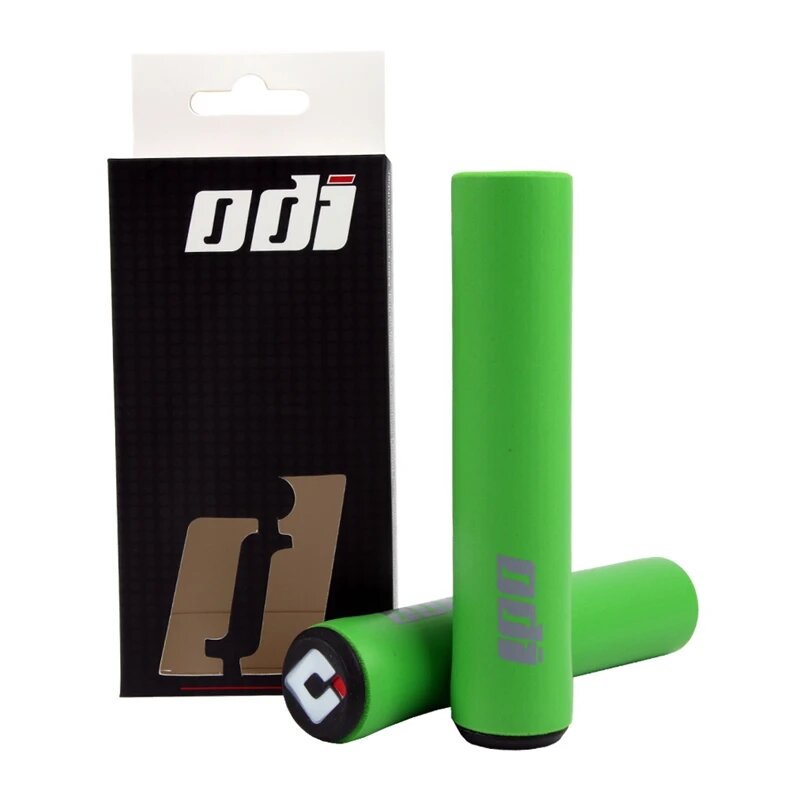 ODI Ручки для руля MTB, зеленые, силикон