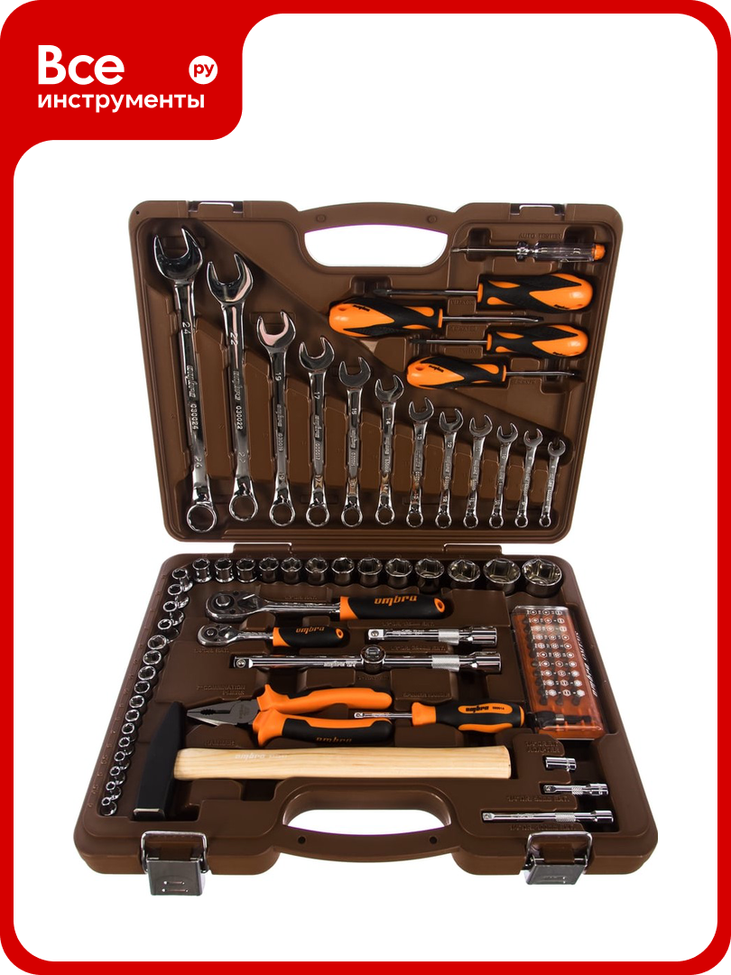 Универсальный набор инструмента Ombra OMT88S надежной конструкции