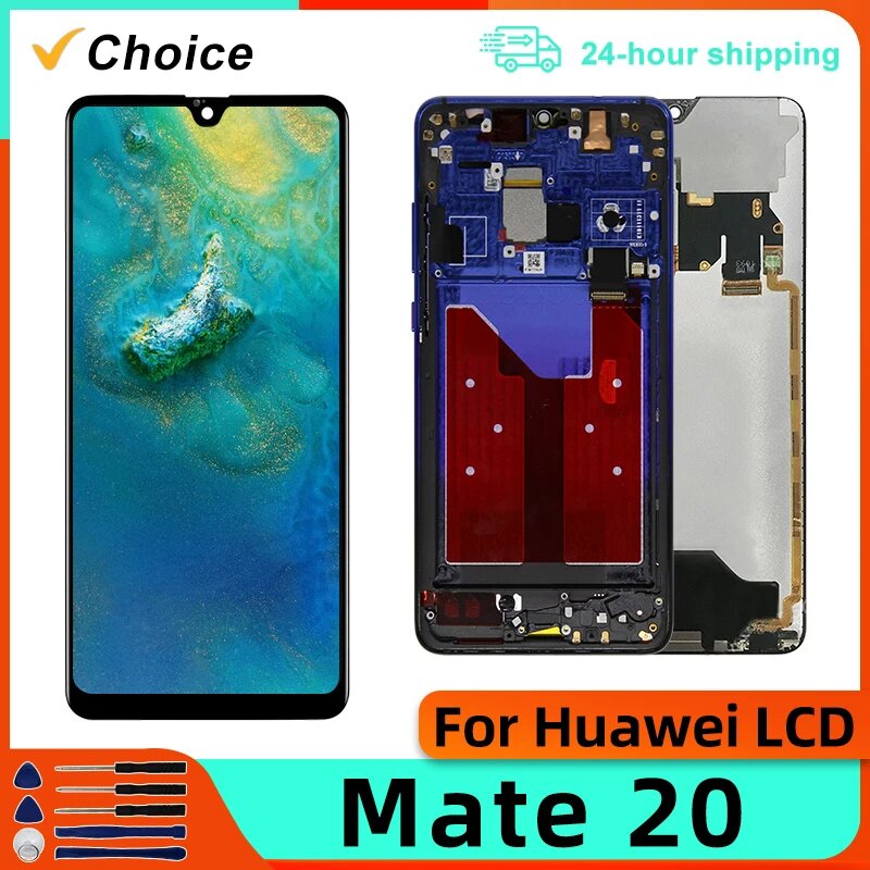 ЖК-дисплей Choiec для Huawei Mate 20, цифровой преобразователь сенсорного экрана для Huawei, детали для замены