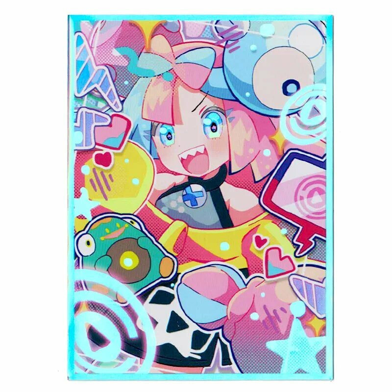 Pokemon Lono Карта sleeves, 60шт, розовые
