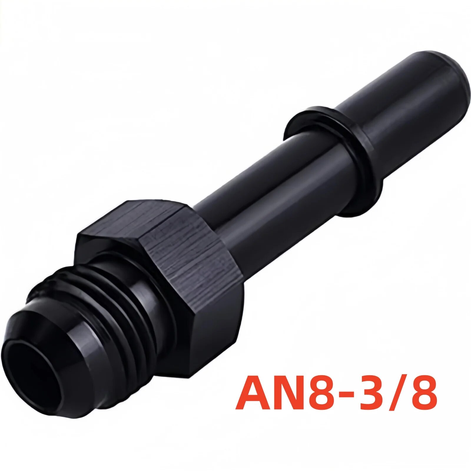 1 шт. быстроразъемное соединение 6AN AN6 «папа» на 3/8", 5/16 "AN8 8AN быстроразъемное штекерное соединение EFI фитинг топливный адаптер алюминий черный
