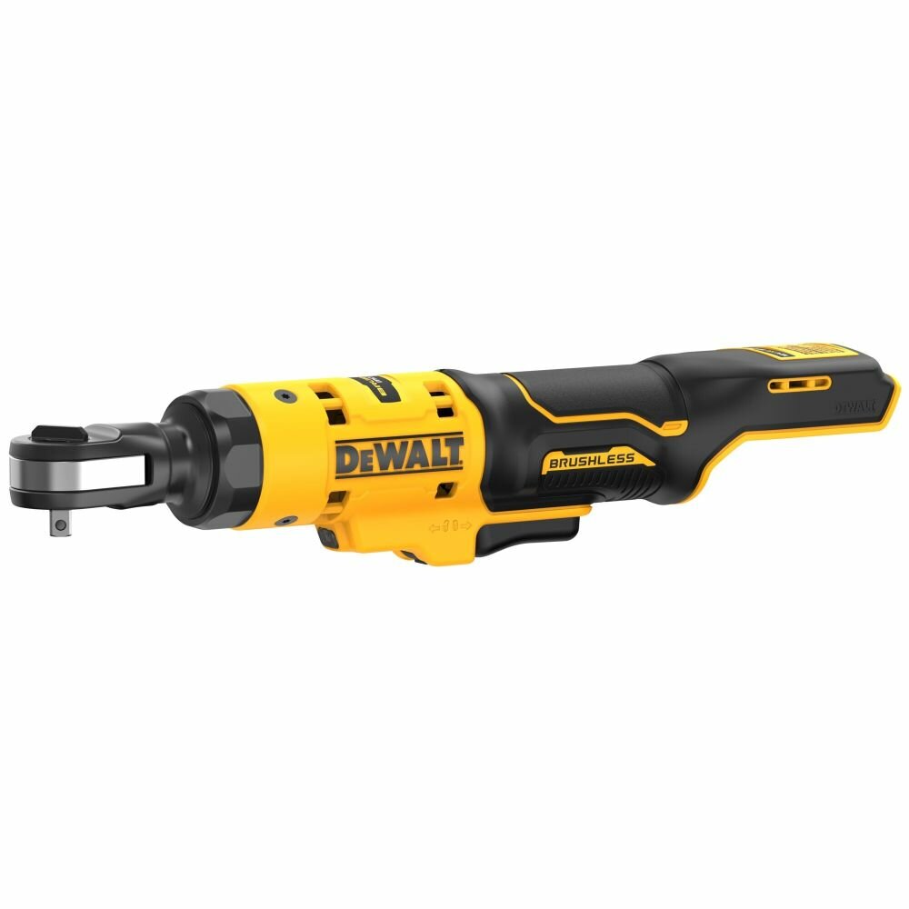 Угловой аккумуляторный гайковерт DeWALT, 1/2", 12В, без АКБ и ЗУ