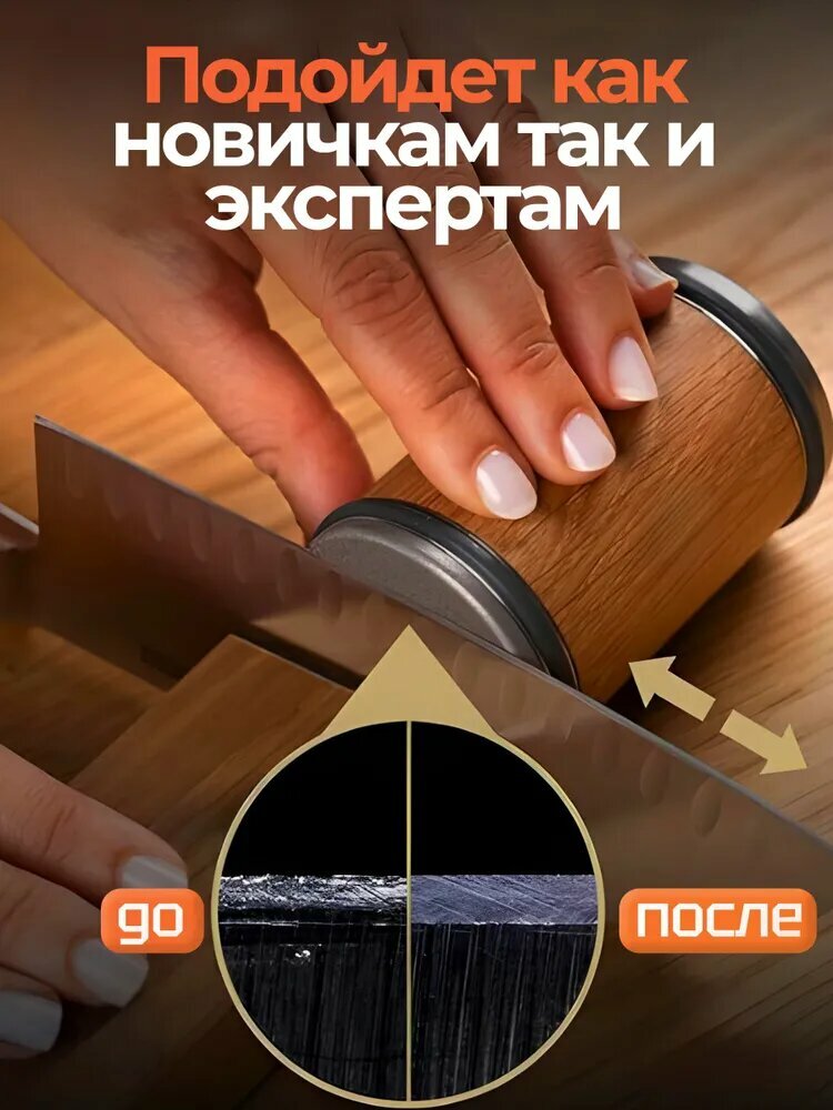 Точилка для ножей, ножниц "Товары alicehome", 5 см, 2 предм.