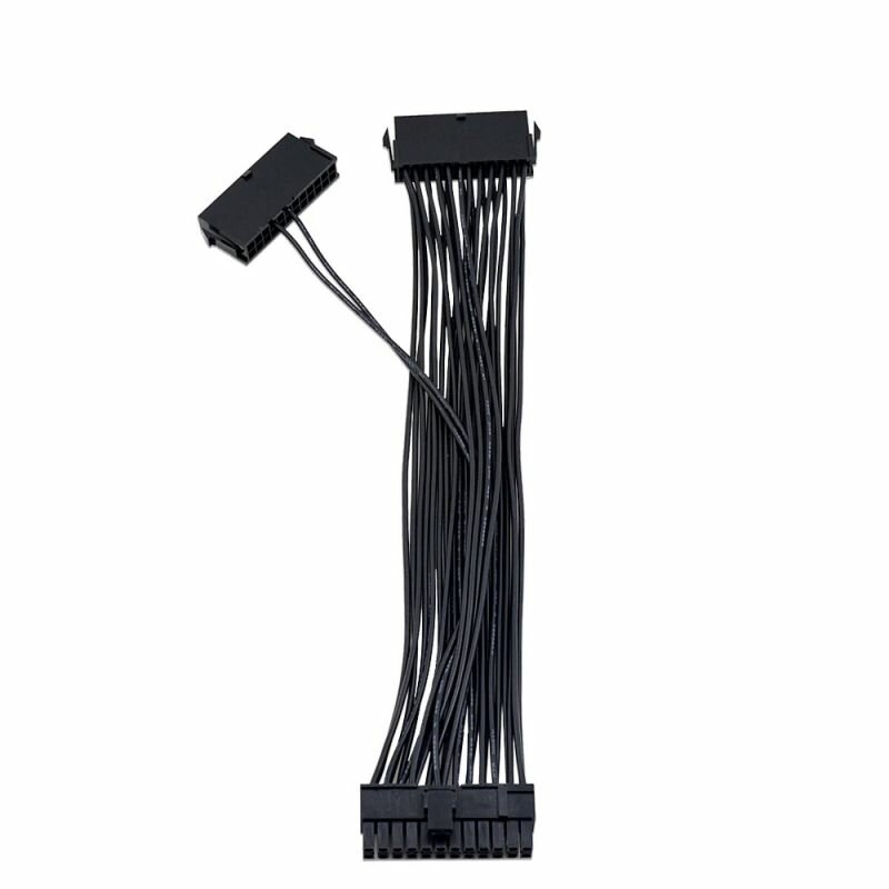 30 см адаптер-удлинитель для двух блоков питания ATX 20+4 24-контактный, удлинитель для синхронизации и запуска ADD2PSU