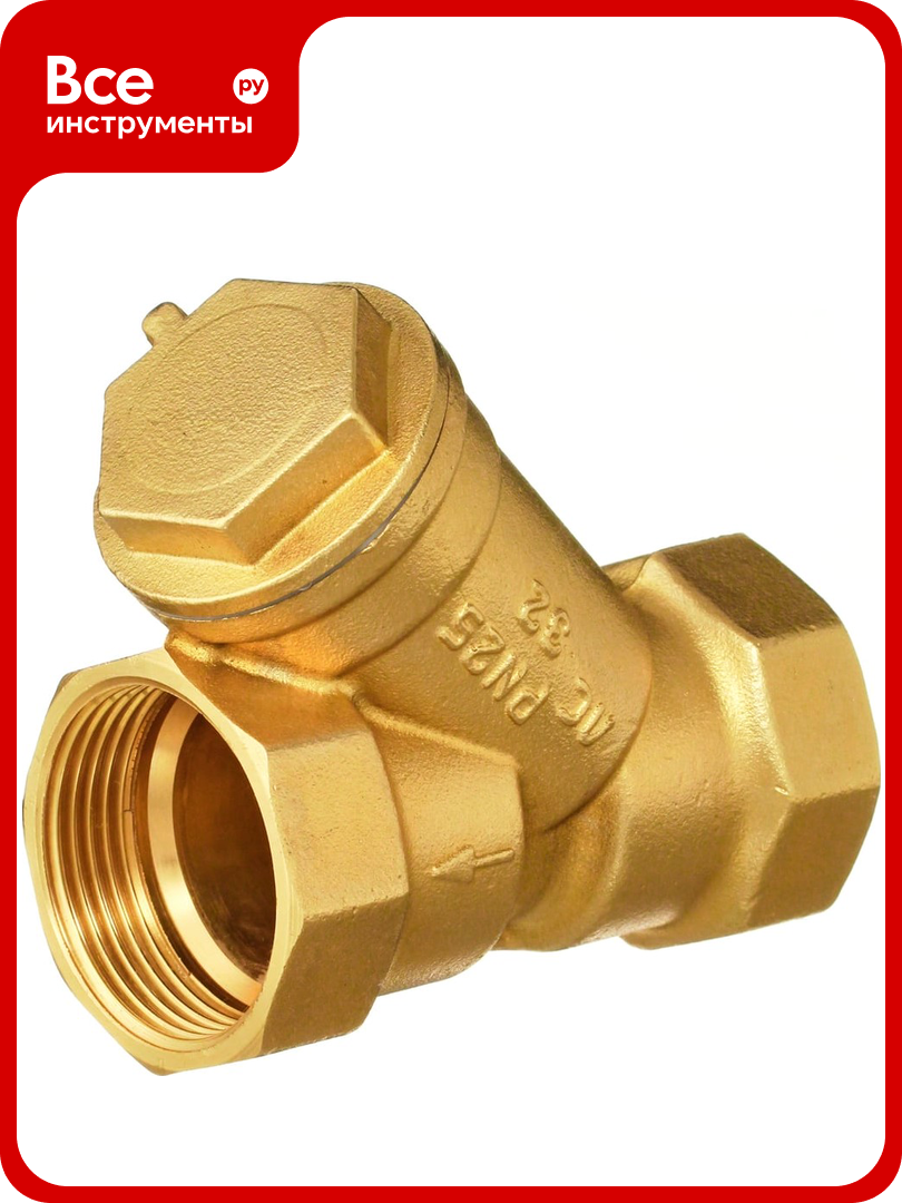 Фильтр сетчатый БАЗ Ду15 А50 угловой БАЗ. Ф. А50.15, сталь