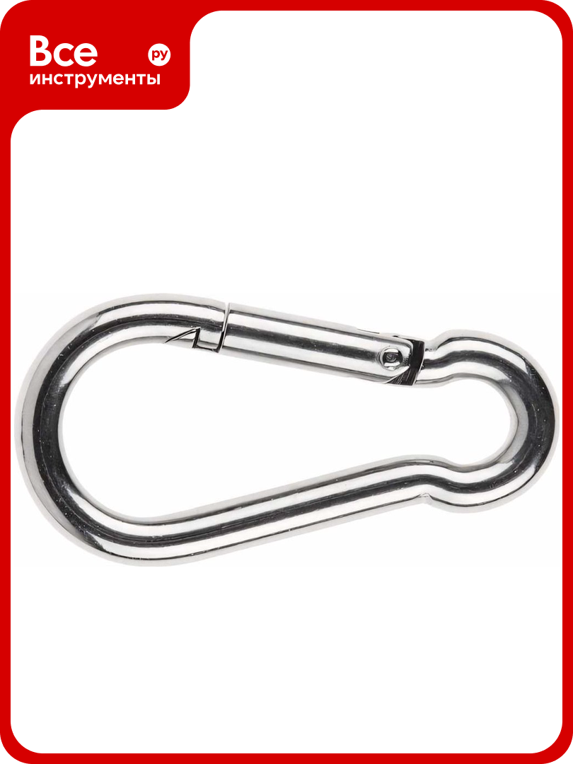 Карабин STARFIX М14, DIN 5299 C SMP-11274-1, для крепления друг к