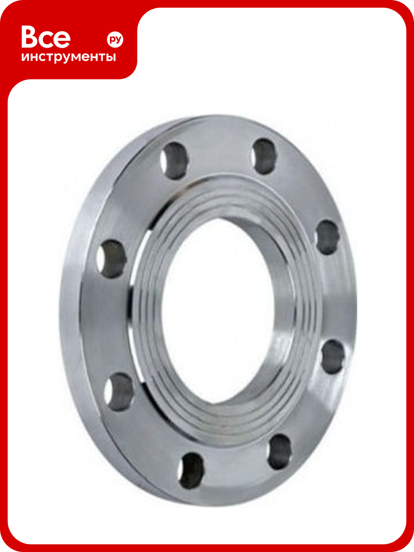 Плоский фланец LD сталь Ду 100 Ру16 ГОСТ