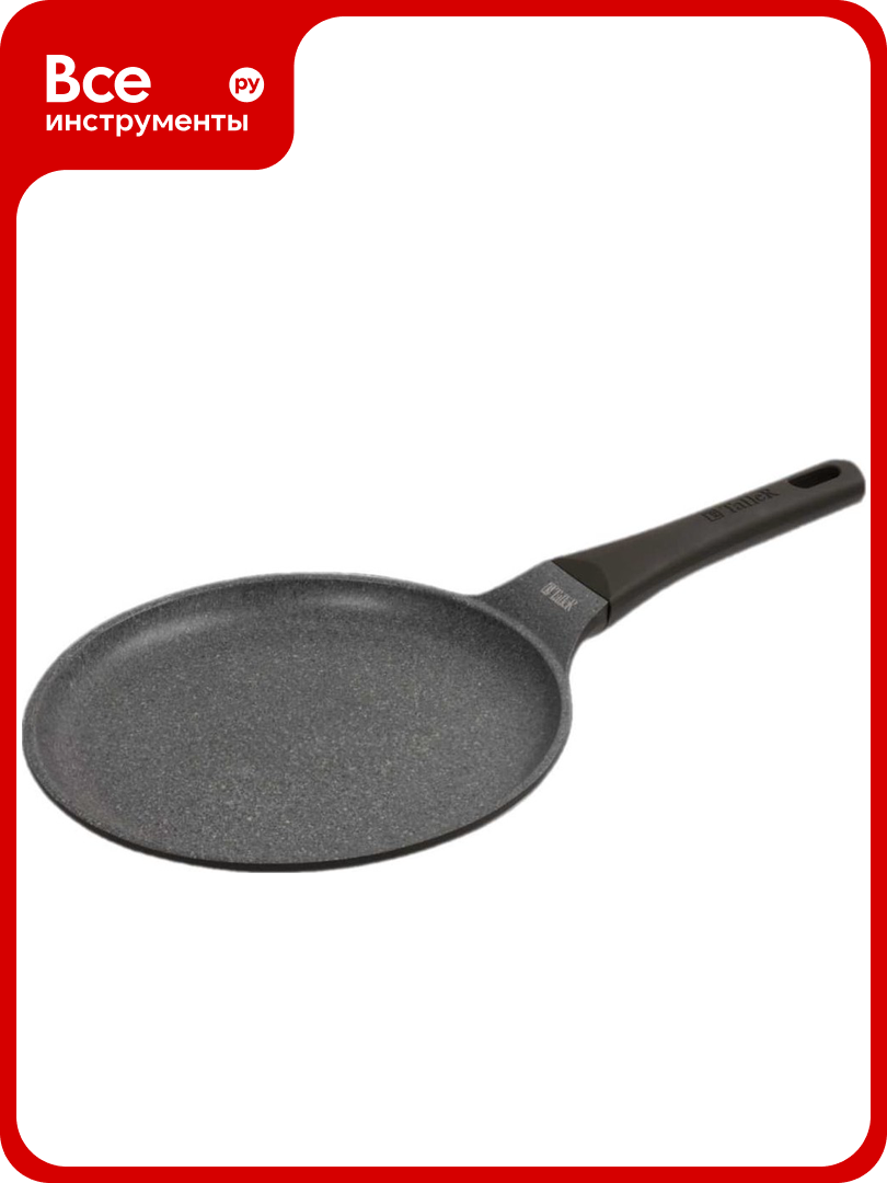 Сковорода блинная TALLER 24, литой алюминий с антипригарным покрытием Trungfu WISTONE, Soft Touch рукоять
