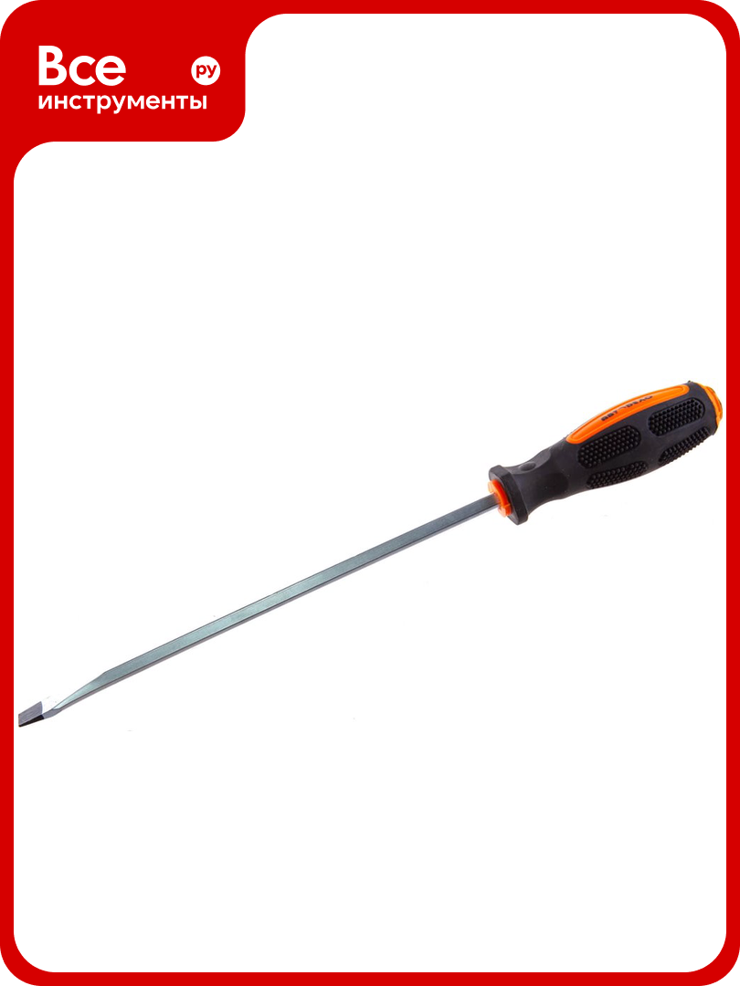 Шлицевая, АвтоDело, отвертка 9х250мм усиленная квадратный стержень АвтоDело 39445 11692, удобства работы и хранения