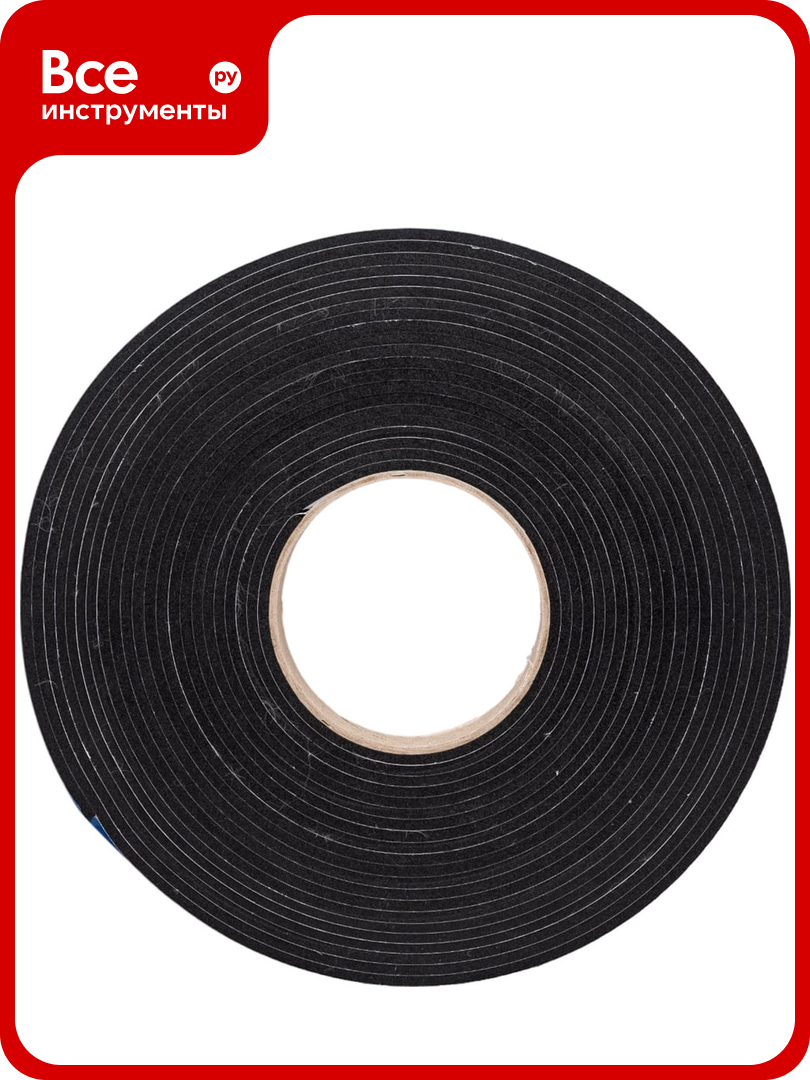 Самоклеящийся уплотнитель тризам (EPDM резина; 3х20 мм) TRZ0100, резиновый