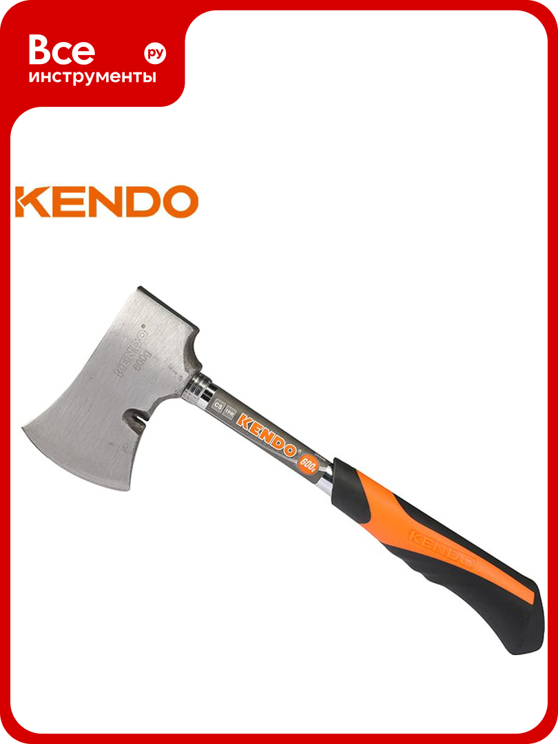Туристический топор KENDO 600 г 25556, сталь