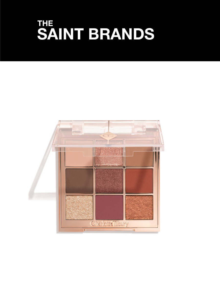 Палетка теней Charlotte Tilbury BEAUTIFYING EYE TRENDS оттенки Sensual Sunset