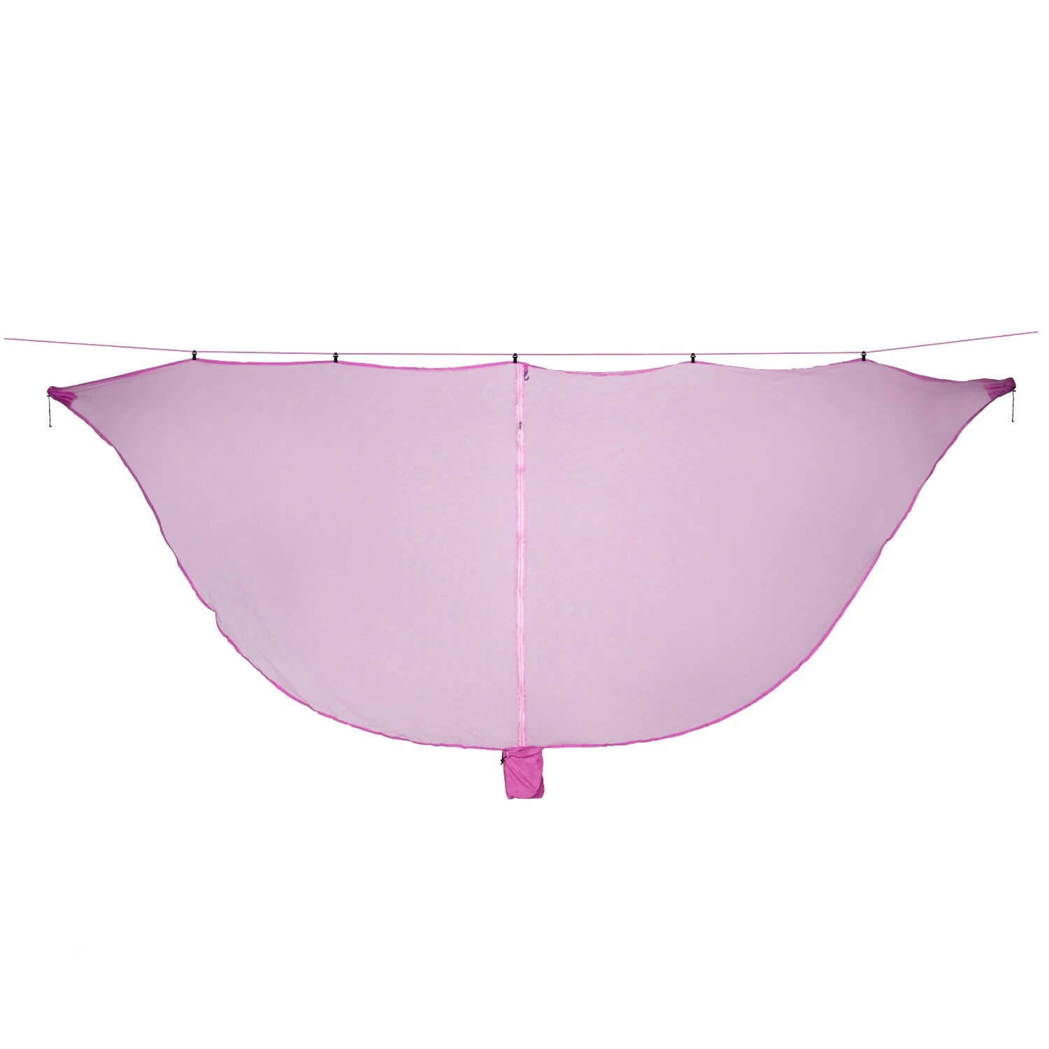 Уличный гамак с москитной сеткой, Портативный Двухместный складной раздельный гамак, гамак (не входит в комплект), Розовый