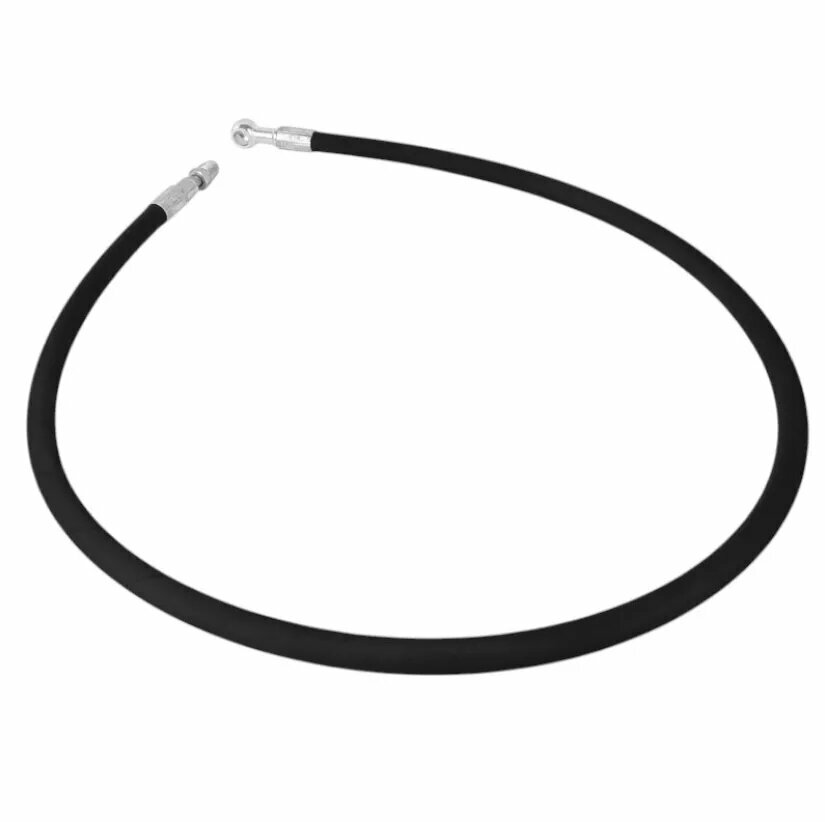 Шланг ГУР УАЗ 452 ГУР Борисов нагнетательный поворотный штуцер М14 - штуцер М16 (Тектан)