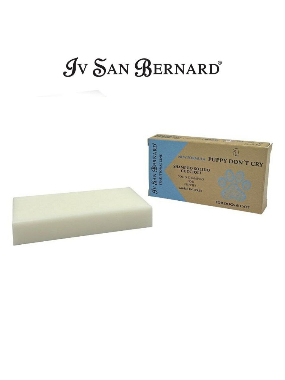 Шампунь-мыло Iv San Bernard Traditional Line NEW "Без слез" для щенков и котят 75 г