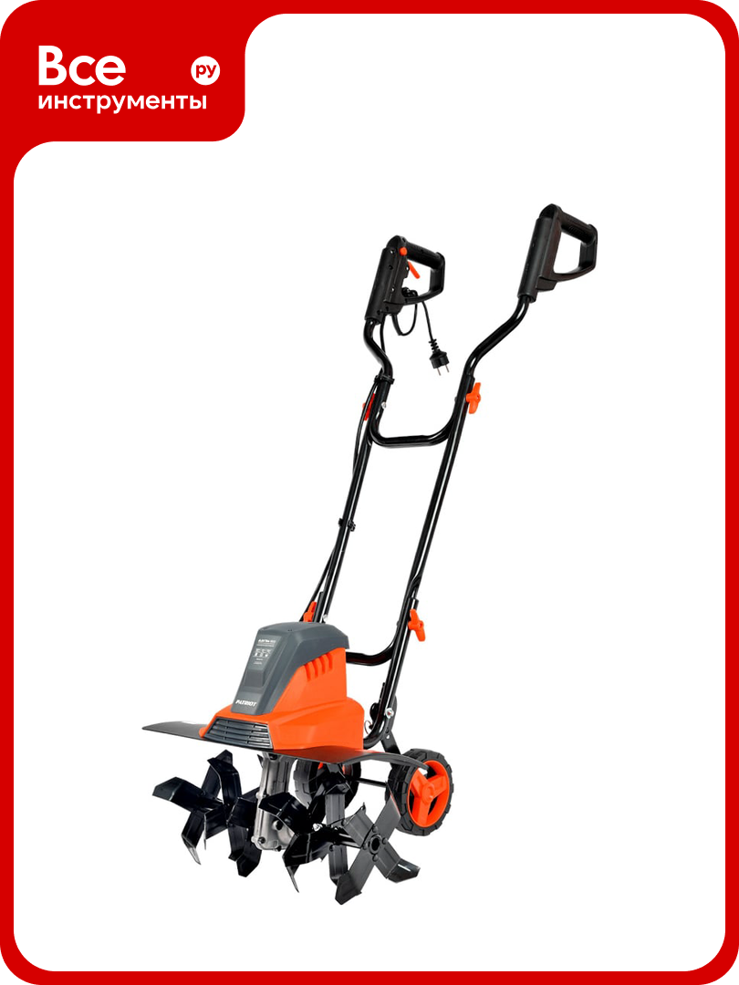 Электрический культиватор PATRIOT ELEKTRA 1500 460302117, 1500 Вт, 10.5 кг