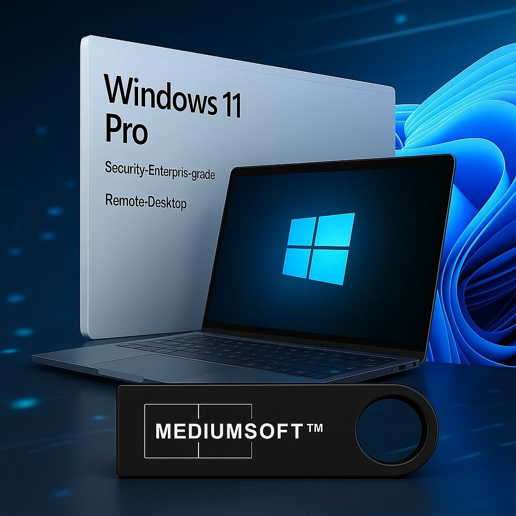 Программное обеспечение Windows 11 Pro RUS 1pc USB MEDIUMSOFT® (Бессрочная, постоянная версия без ограничений) 100% оригинальная активация, гарантия по договору поставки