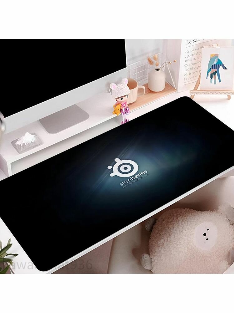 Игровой коврик SteelSeries Sai Rui, для мыши, нескользящий, аниме-дизайн, 40 см x 90 см