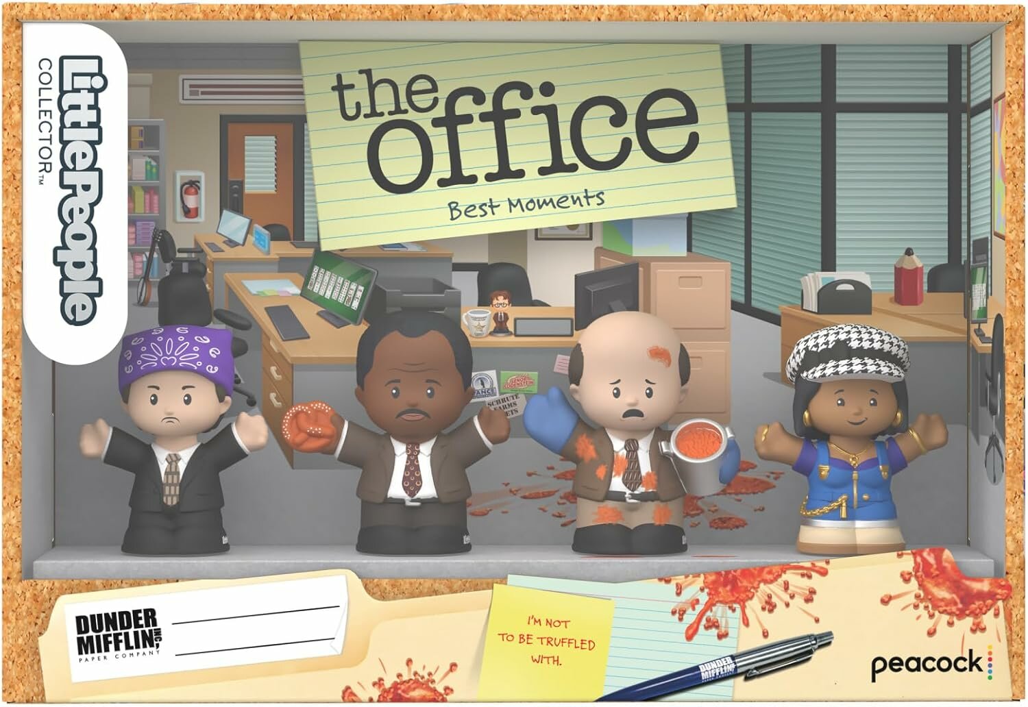 Фигурки The Office Best Moments Special Edition 4шт. HVG56 пластик