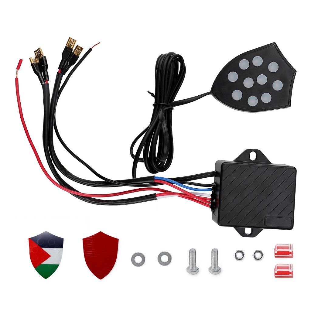 12 В-24 В Универсальный 10 Звуковой Музыкальный Электронный Звуковой Контроллер Регулятор Монитора Модификации Автомобиля