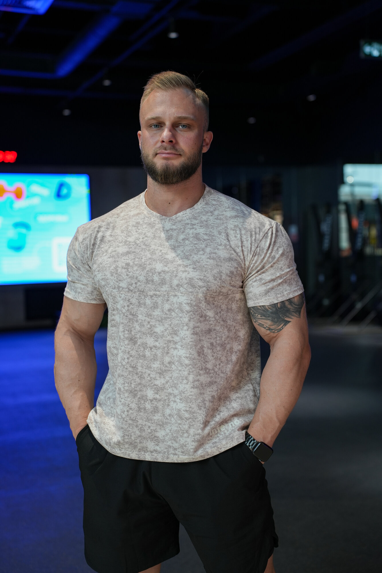 Футболка спортивная Футболка спортивная закрытый шов (Т) Ф-017-001-09-S