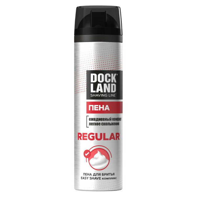 Пена для бритья DOCKLAND Regular 200мл