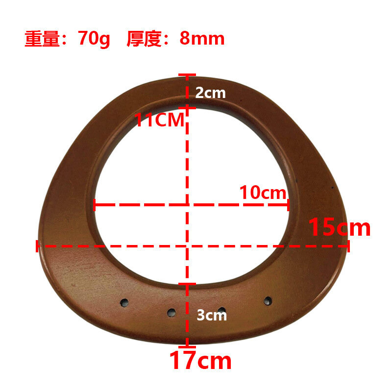 Фурнитура для багажа Haomeng, ручная работа, из цельного дерева