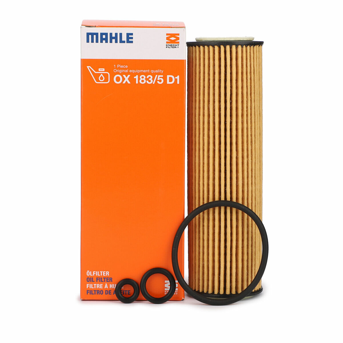 Фильтр Масляный Ox183/5D1(Mahle/Knecht Ox183/5D1) — фото 1