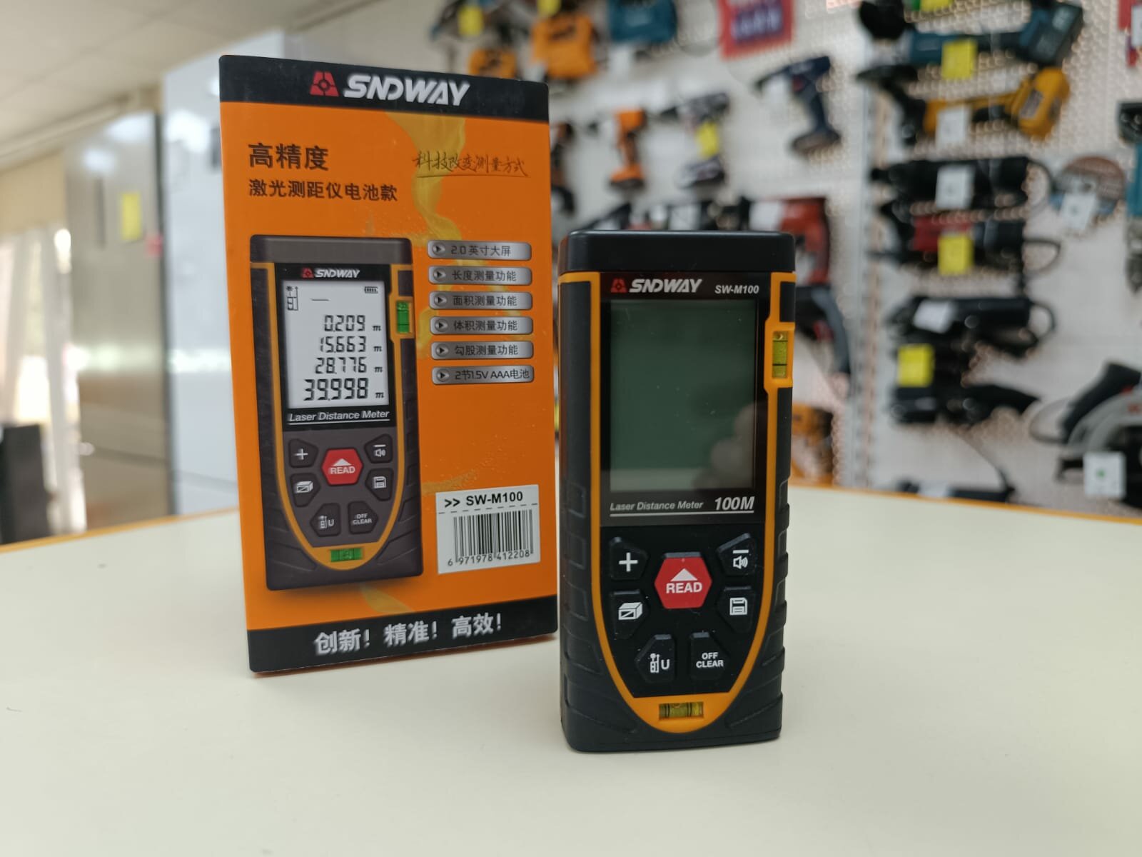 Лазерный дальномер SNDWAY SW-T100