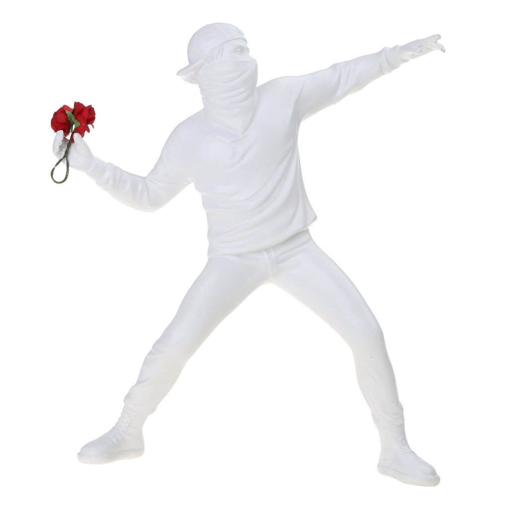 Креативное легкое роскошное украшение для мальчика-цветка-белый