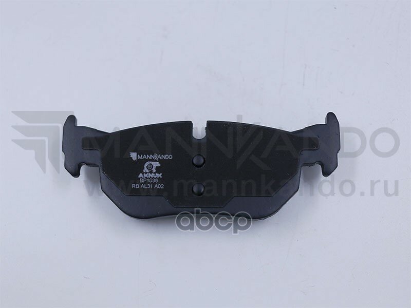 Колодки тормозные дисковые задние 3 E90 323 I AK AKNUK арт. BP1036