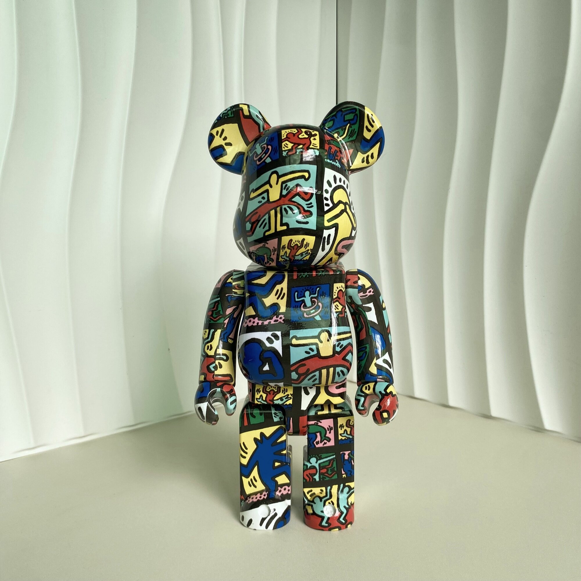 Игрушечная Статуя Медведя Bearbrick 28cm-10-е поколение