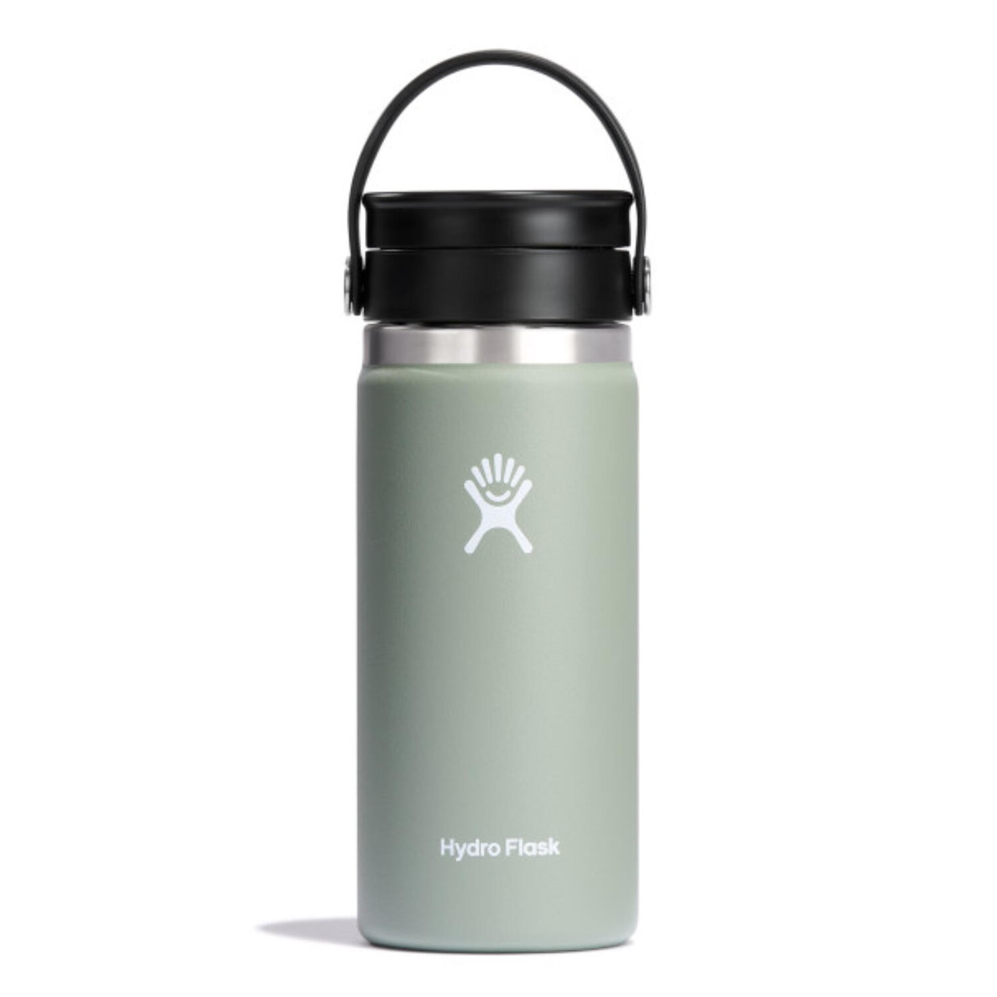 Decathlon Термокружка HydroFlask Wide Mouth FlexSip 473 мл, из нержавеющей стали, с вакуумной изоляцией, светло- зеленая
