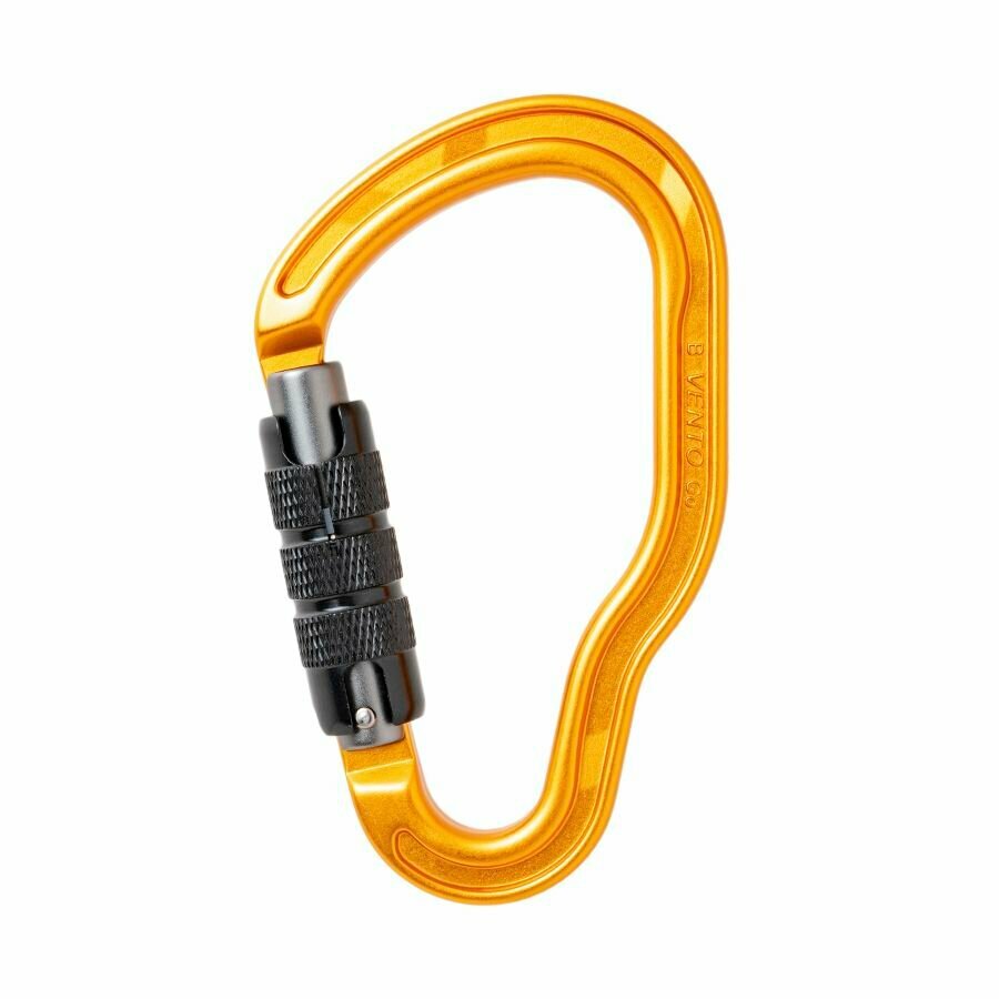 Карабин Гусь с байонетной муфтой желтый vnt 1047