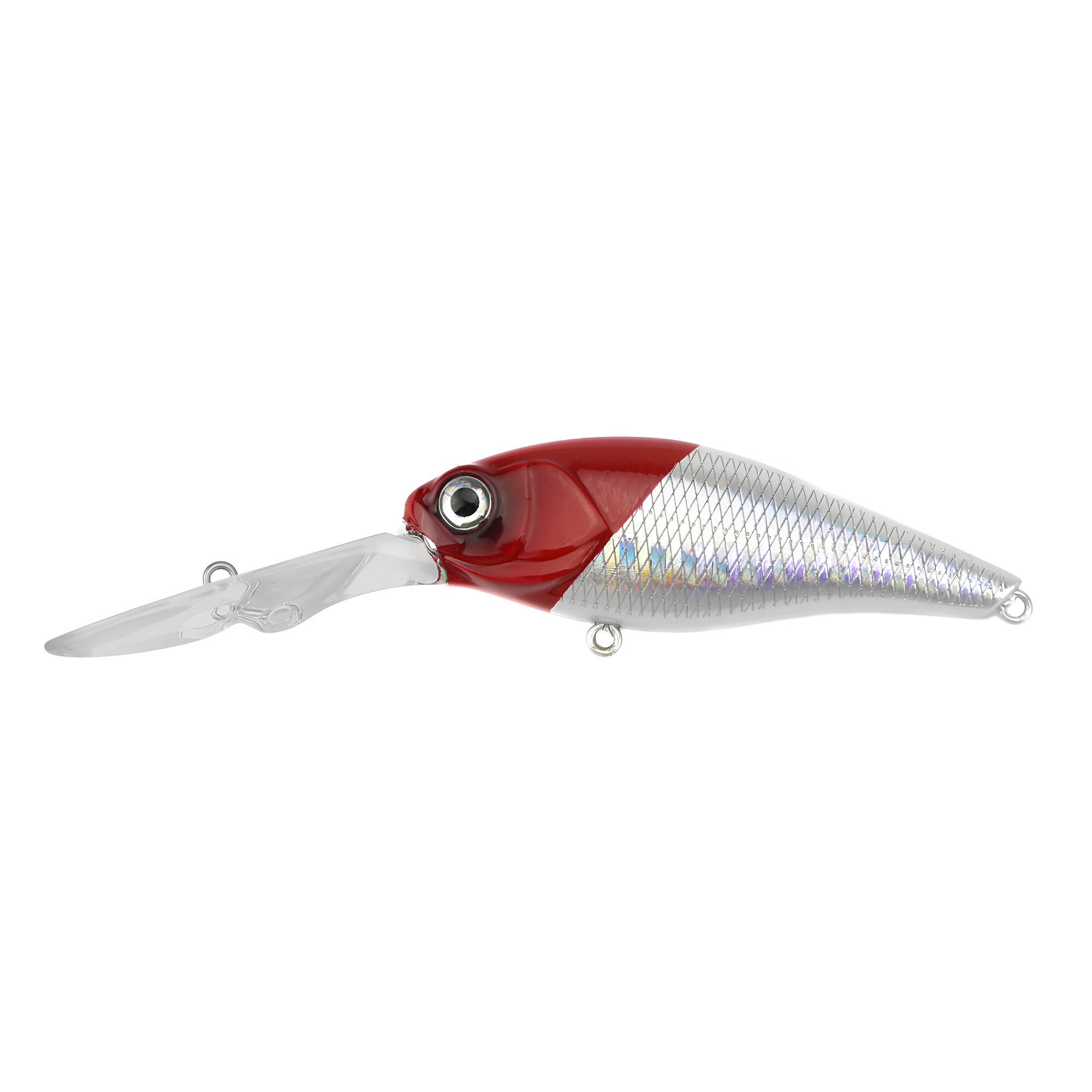 Воблер Tsuribito Deep Chok 75F / HH-154 цвет HIGHT HG.RED HEAD