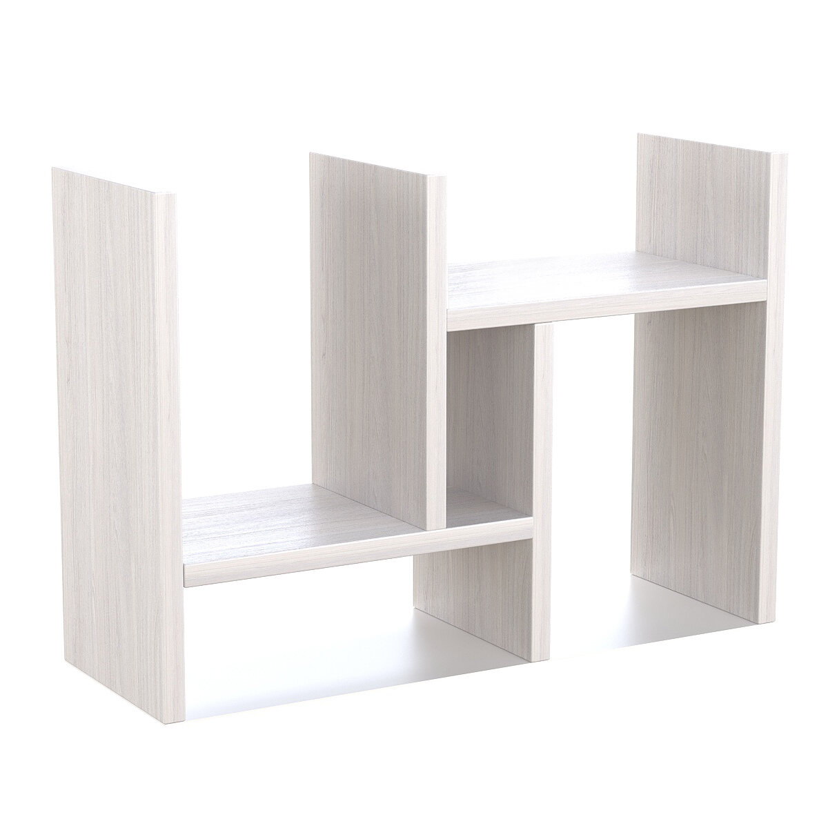 Полка настольная Вектор №23, Ясень Анкор светлый - U31104. Производитель товара - компания ТОБ.