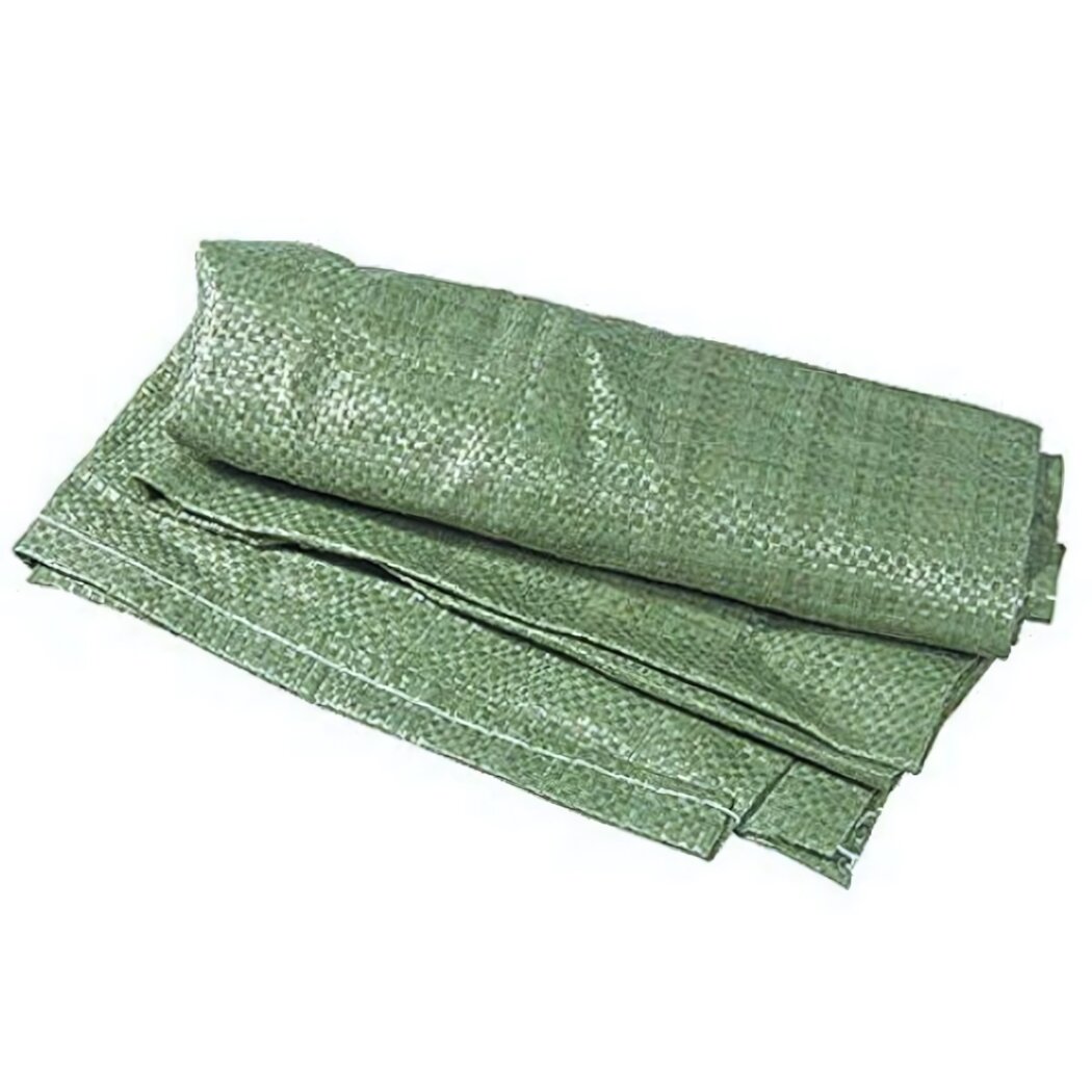 Мешок полипропиленовый, прочный и лёгкий, зеленый, 55×95 см, удобство хранения, практичный материал