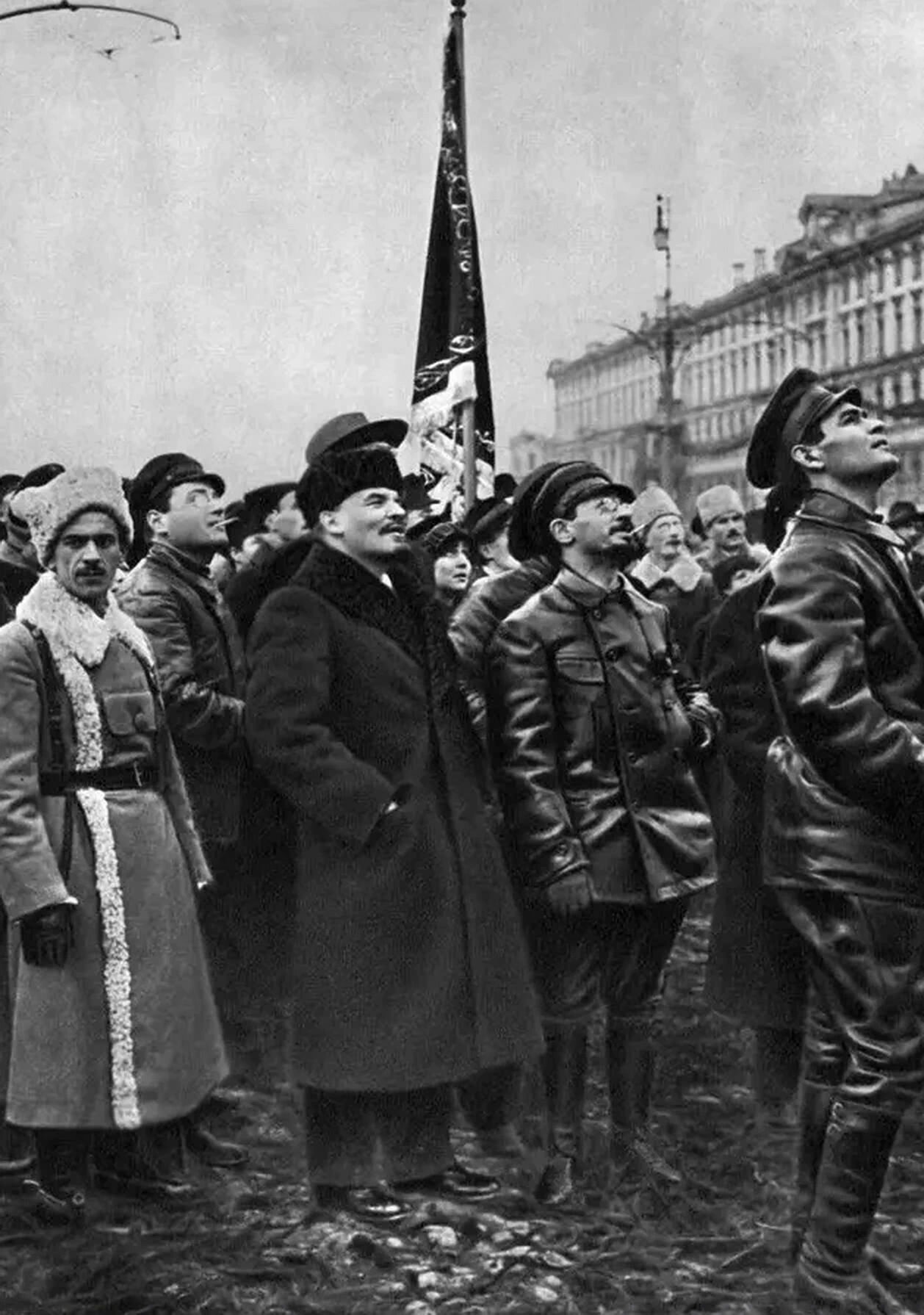 Плакат, постер Владимир Ильич Ленин на бумаге, размер 42х60см