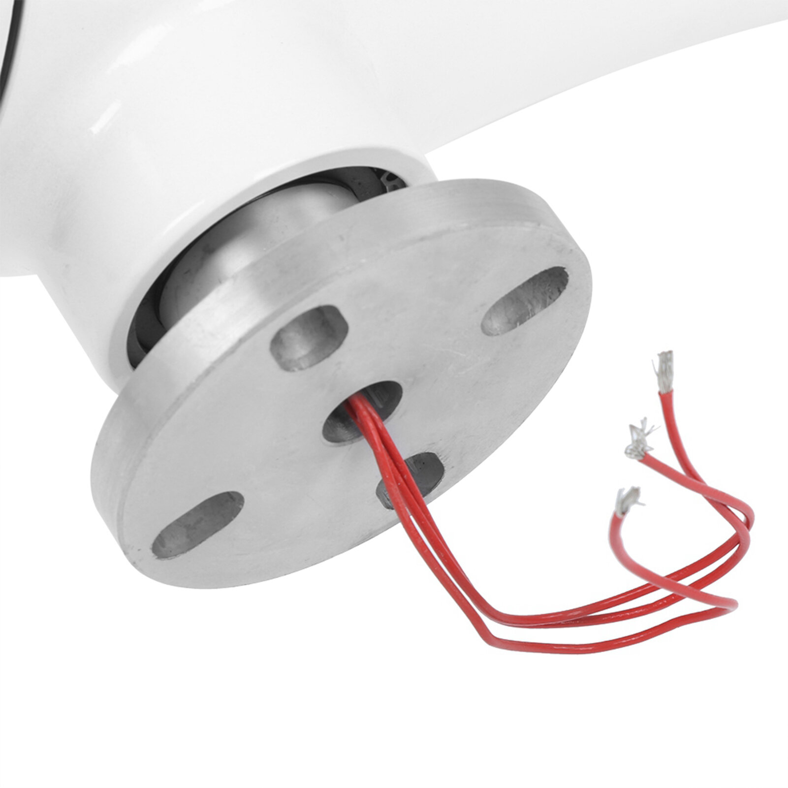 Генератор ветряных турбин мощностью 100 Вт, 5 лопастей, высокоэффективный источник питания для лодок, передвижных домов, черный, 24 В