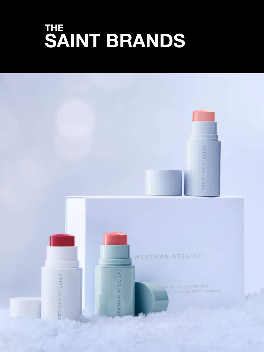 Набор румян Westman Atelier Mini Baby Cheeks Lip + Cheek Cream Blush Stick Trio Gift Set