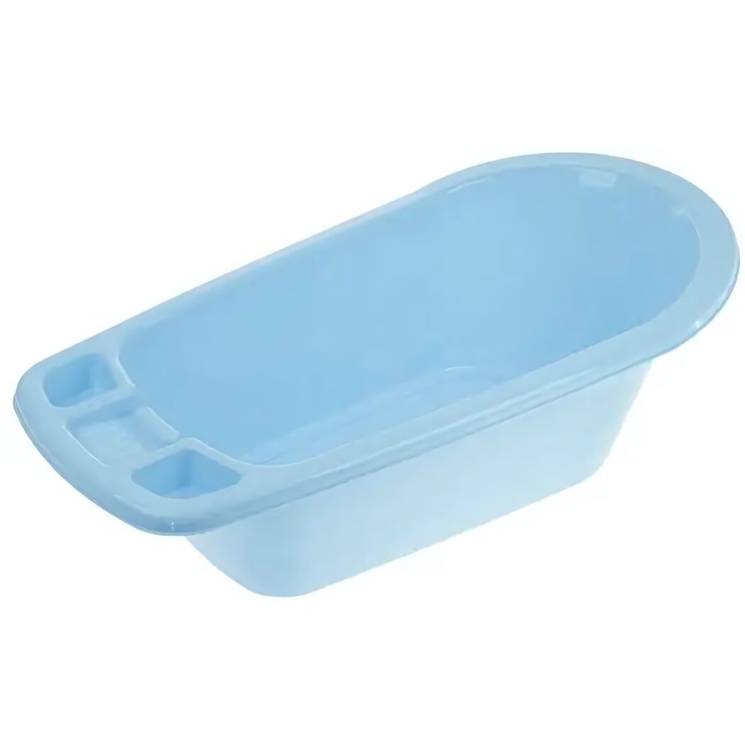Ванночка детская 'Ангора', пластиковая, голубая, легкая и удобная