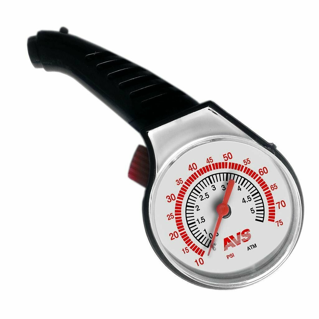 Манометр для насоса AVS PG-204, 5 атм, стрелочный, Китай