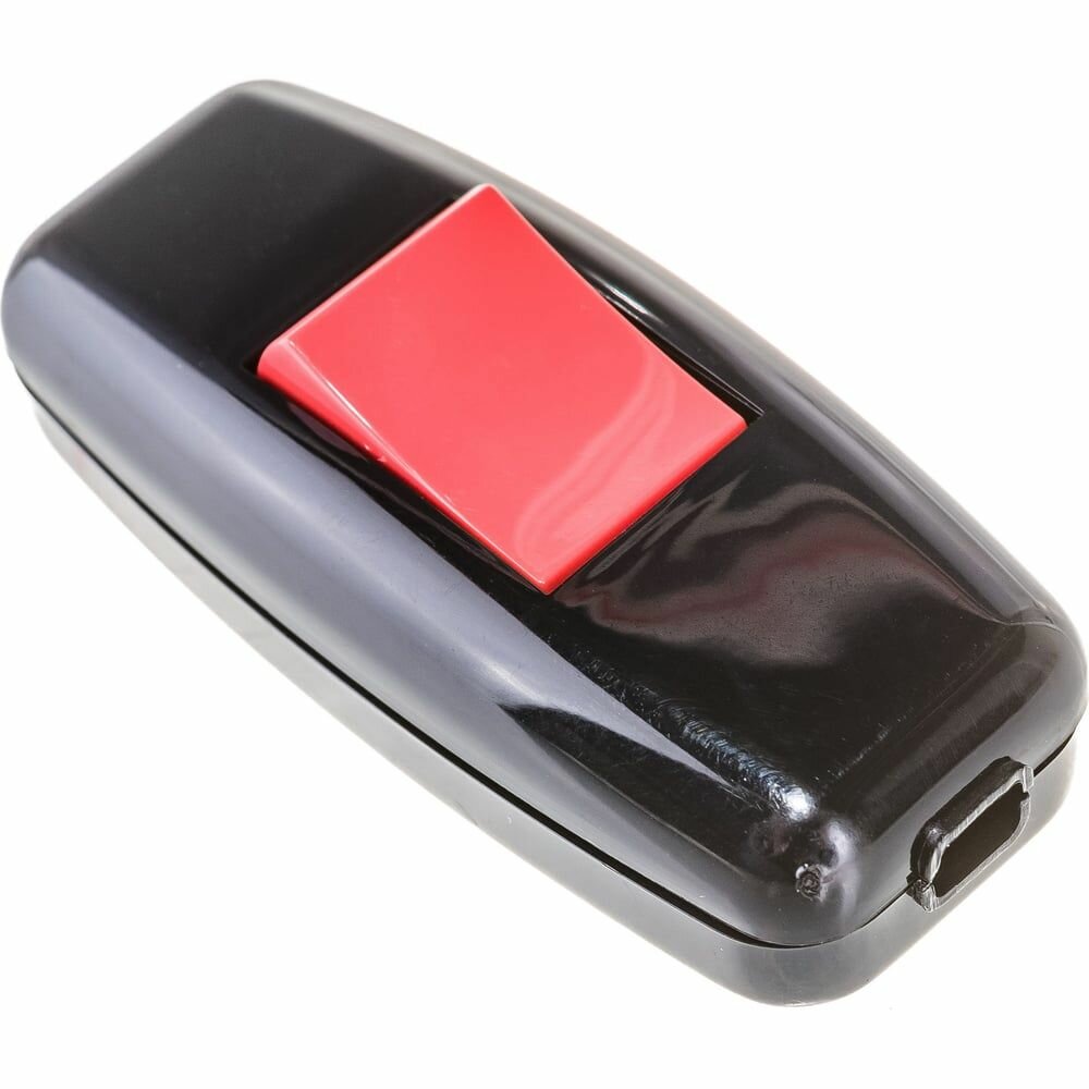 Выключатель для бра Accessories навесной черн./красн. LEZARD 715-1121-611
