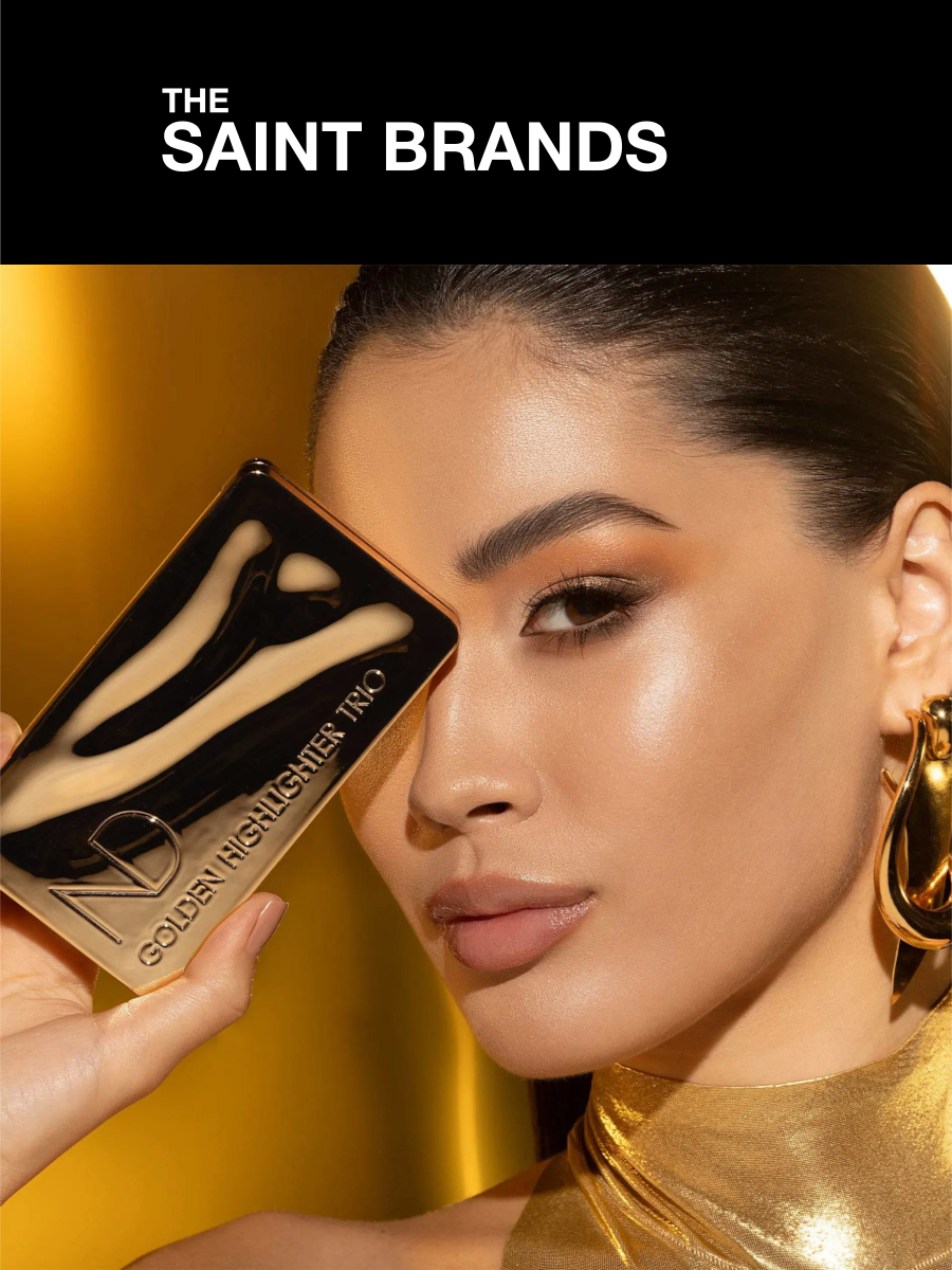 Палетка хайлайтеров Natasha Denona GOLDEN HIGHLIGHTER TRIO 6g